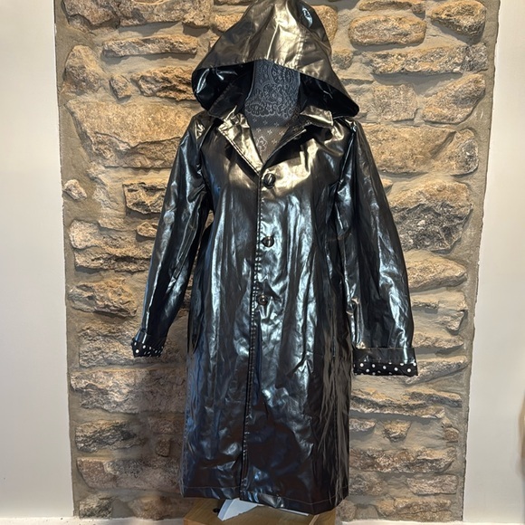 Jane Post | Jackets & Coats | Rare Jane Post Iconic Slicker Patent ...